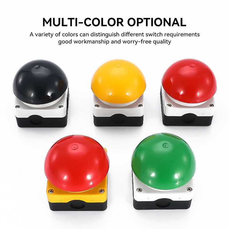 ≈Pedal Switch Watproof Responder Switch AC/DC Emergency Stop Button ...