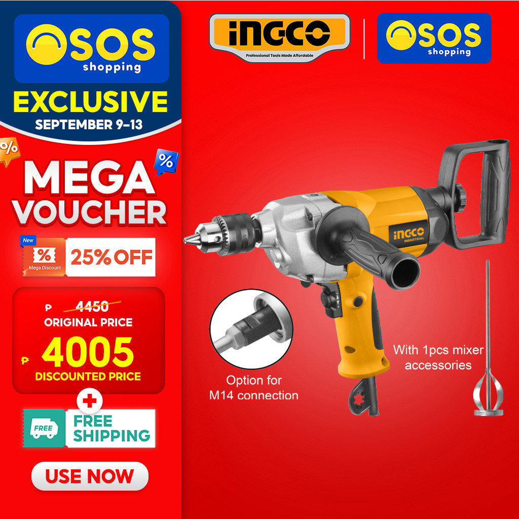 Ingco MX11001 Electric Mixer 1100W IPT •OSOS• | Shopee Philippines