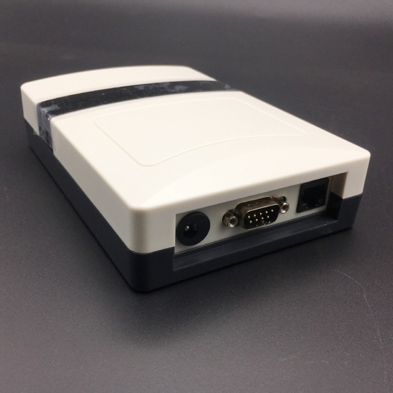 ┱TCP network port + RS232 serial port UHF RFID card reader reader with ...