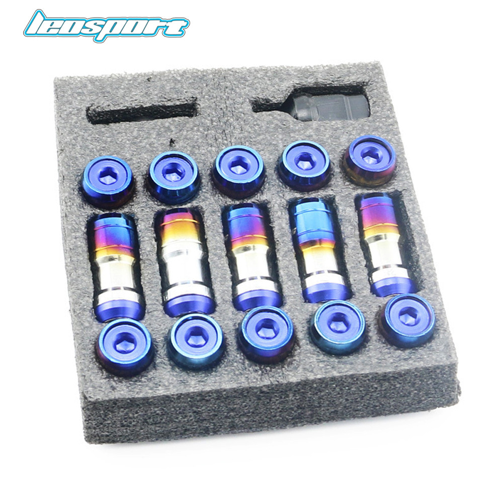 ️Volk Racing Concealed Heptagon Formula Steel Wheels Lock Lug Nuts ...