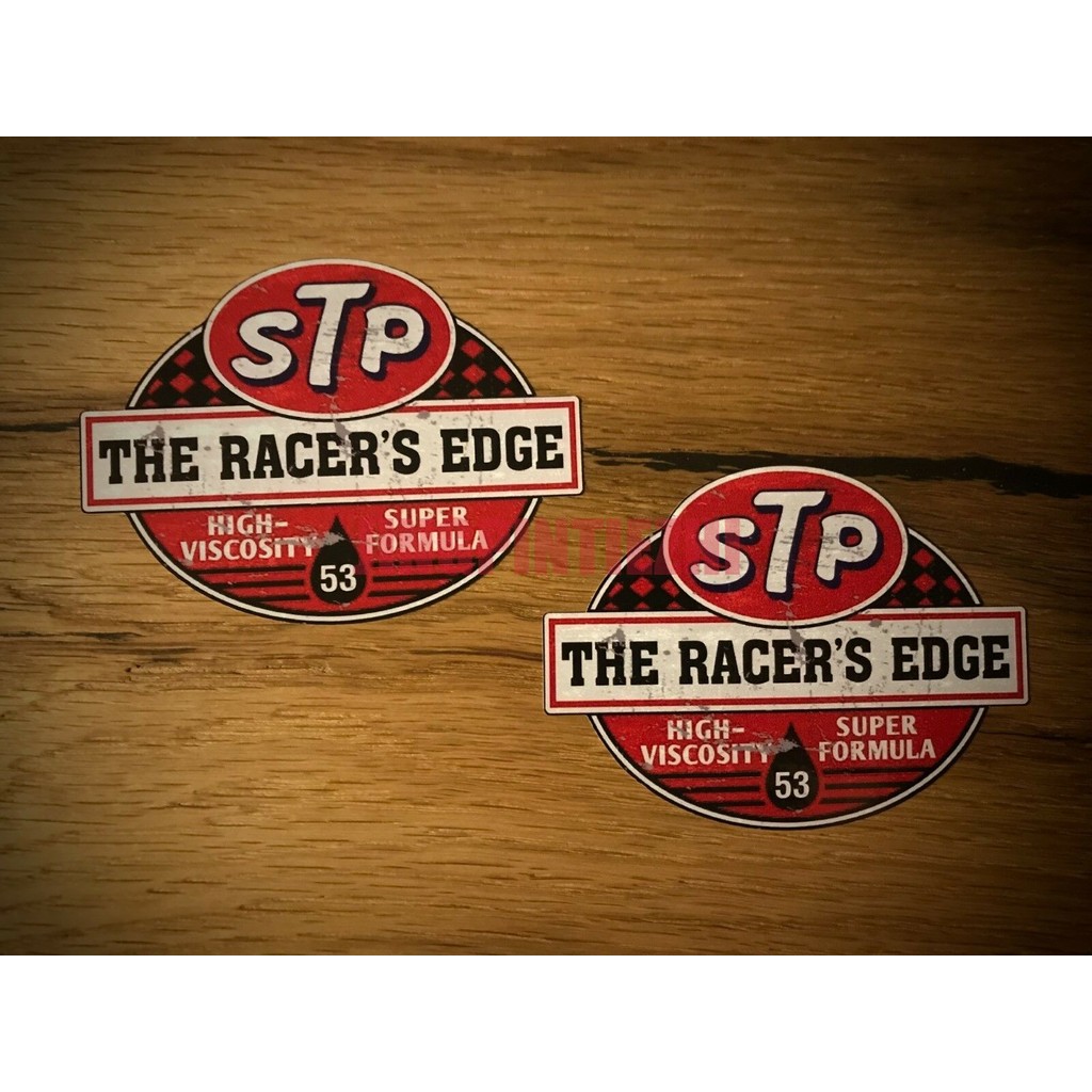Interesting STP Sticker Oil Vintage Hotrod Rat Rod Old School Vintage ...