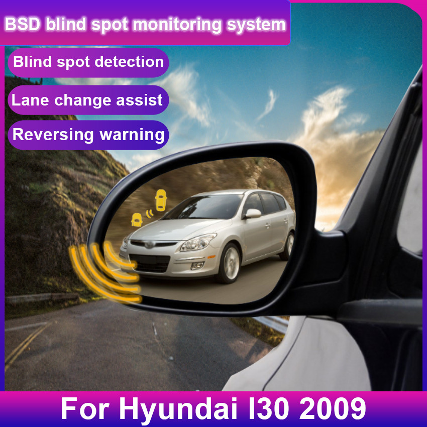 Car BSD BSM BSA Blind Area Spot Warning Drive Mirror Rear Radar ...