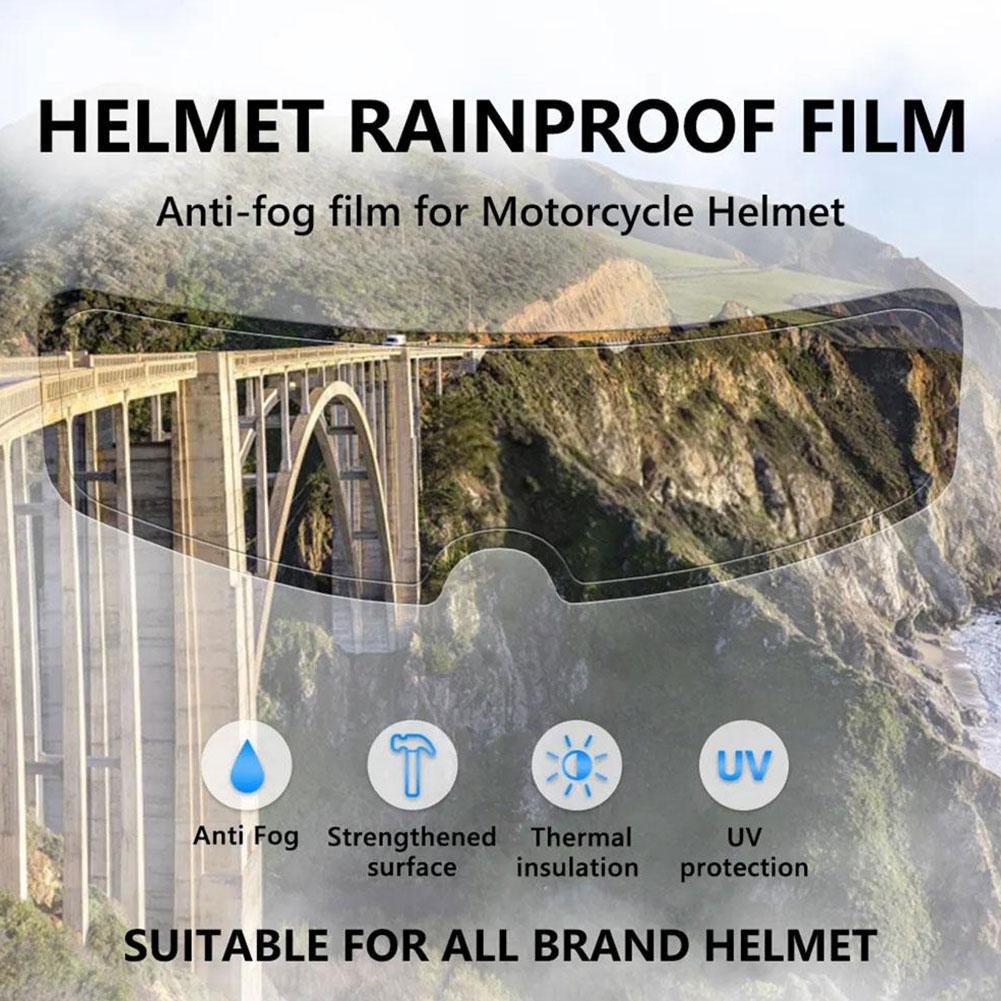 유Universal Motorcycle Helmet Clear Patch Film Anti-fog Coating Nano And ...