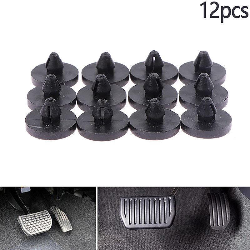 -12Pcs Brake Switch Stopper Plastic Brake Pedal Pad Brake Pedal Stop ...