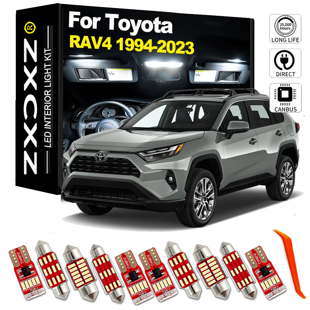 ZXCXZ LED Interior Light Bulb Kit For Toyota RAV4 MK1 MK2 MK3 MK4 MK5 I ...