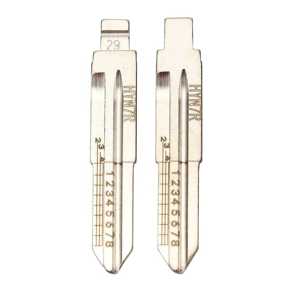 ☃Car blank Key with Graduation Scale Lineation for Hyundai Kia Scale ...