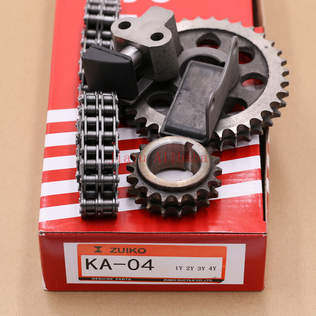 웃2y 3y 4y Engine Timing Chain Kit For Hiace Dyna Crown Liteace Townace ...
