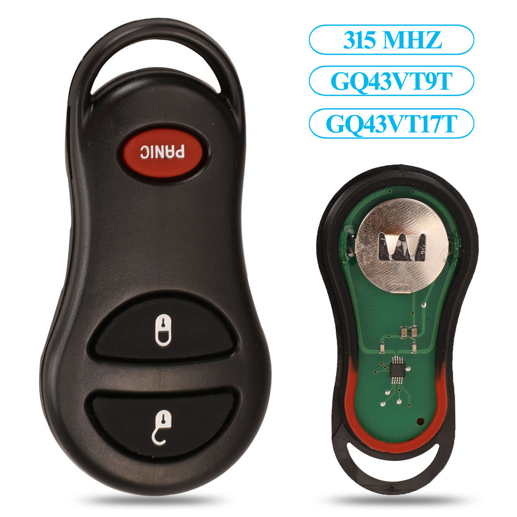 Jingyuqin Remote Car Key Control 315MHZ For Jeep Dodge Durango fit ...