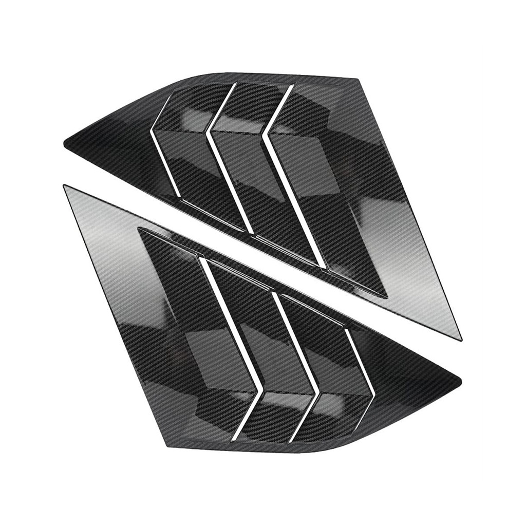 Rear Side Window Louvers for Ford Focus ST RS MK3 Hatchback 2012-2018 ...
