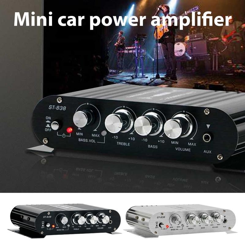Car Audio Amplifier Car Audio Power Amplifier Powerful Bass Controller ...