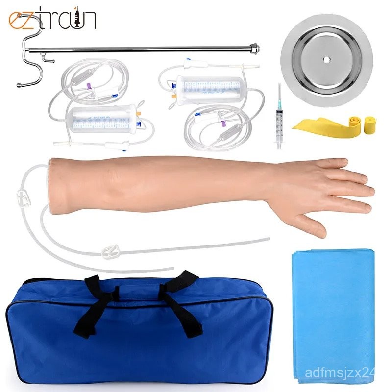 IV Practice Arm Venipuncture Phlebotomy Training Kit with Intravenous ...