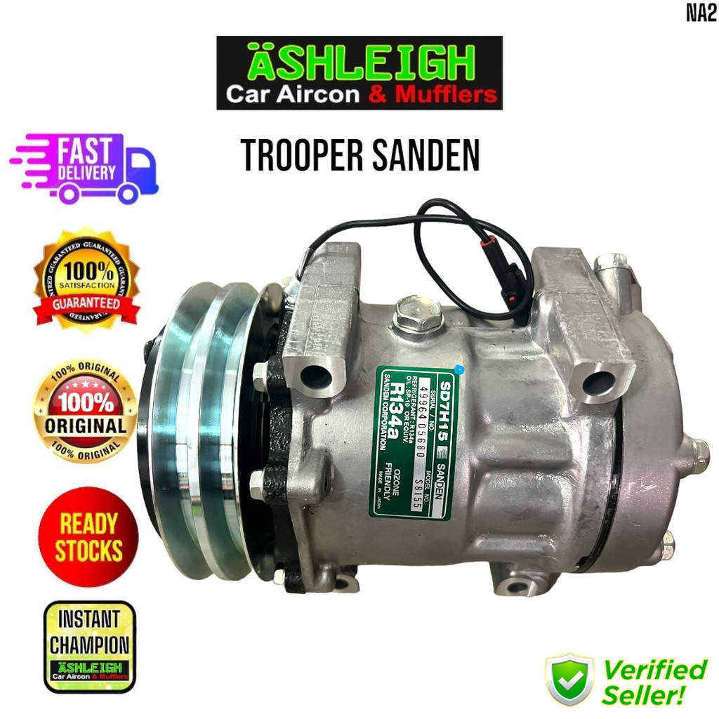 Isuzu Trooper Sanden Sd7h15 Compressor Car aircon parts quality ...