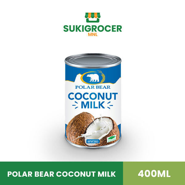 Polar Bear Coconut Milk 400ML | Shopee Philippines