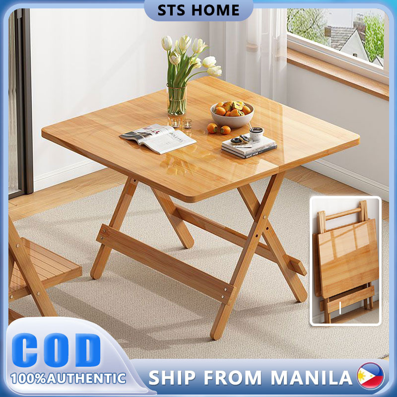 Folding Dining Table Portable Desk Household Computer Table Outdoor ...
