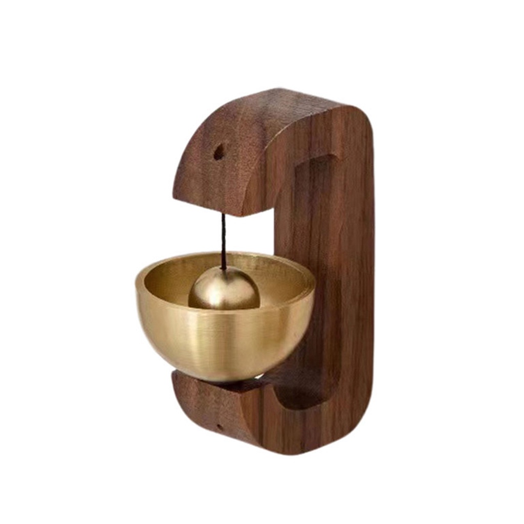 Magnet Doorbell Wood Bell Gentle Sound Bell Entrance Decorative ...