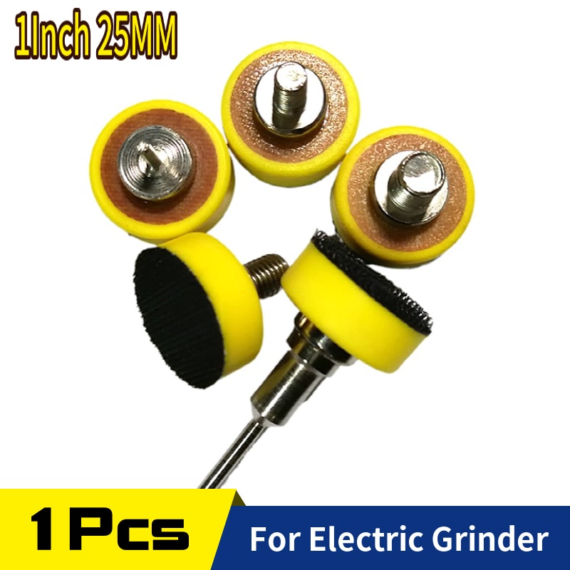 1Inch 25MM Back-up Sanding Pad Sander Backing Pad for Electric Grinder ...