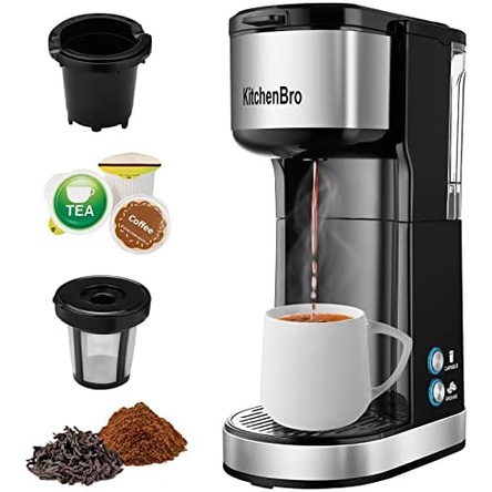 Serve Coffee Maker K Cup with Reservoir, Small Pod Coffee Maker 6-14 OZ ...