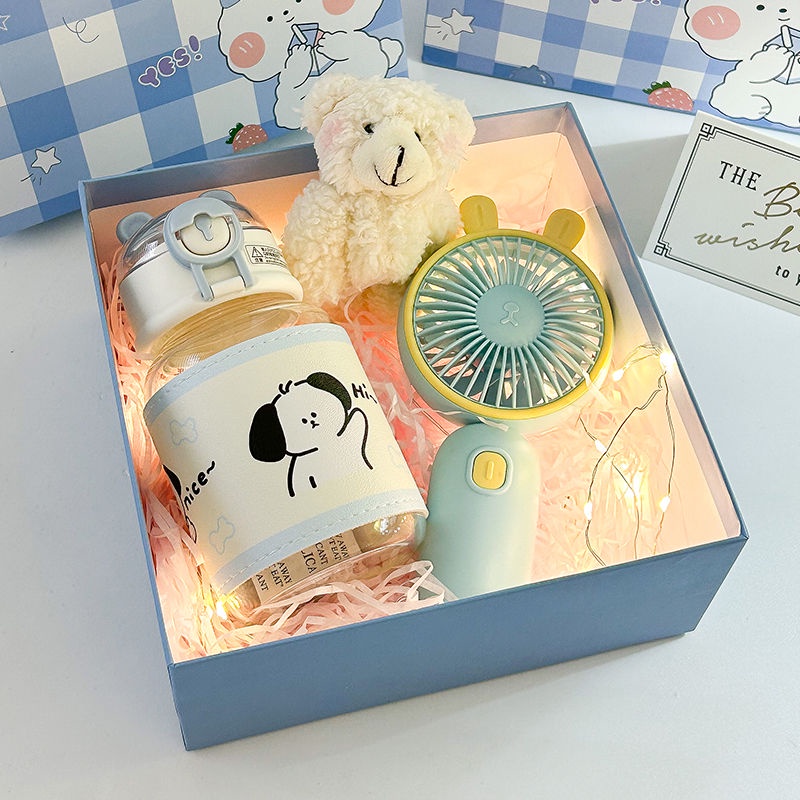 【Gift set】Cool Summer Fan Cute Birthday Gift Girls Send Girlfriend ...