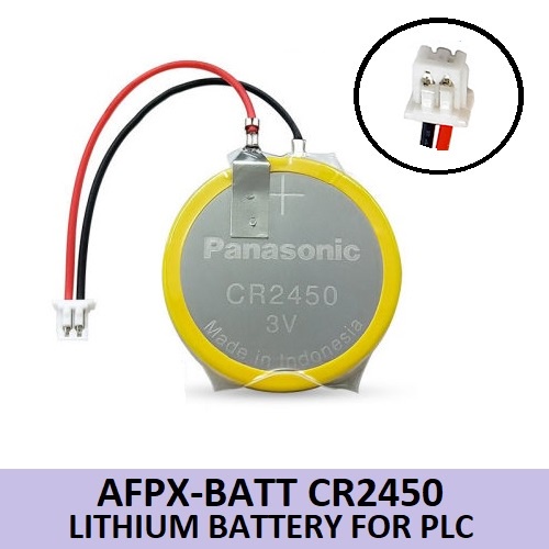 ۞AFPX-BATT Lithium Battery for PLC CR2450 Mitsubishi AFPX-BATT FX3U ...