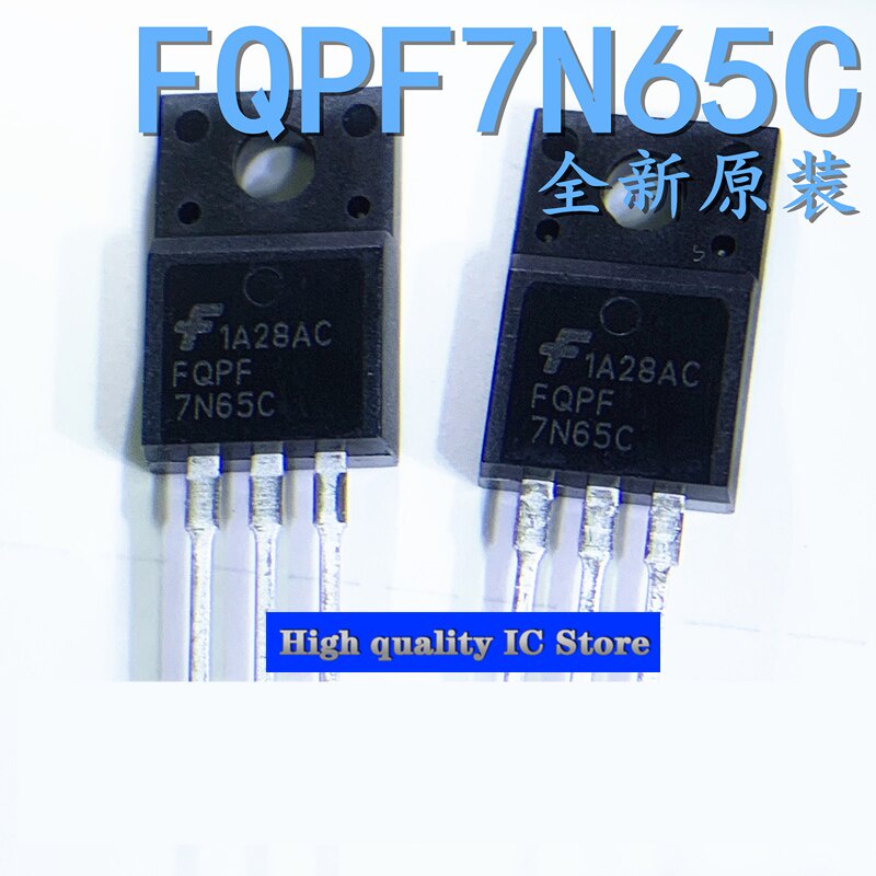 (5pcs)New original FQPF7N65C 7N65C 650V 7A TO-220F MOS field effect tube | Shopee Philippines