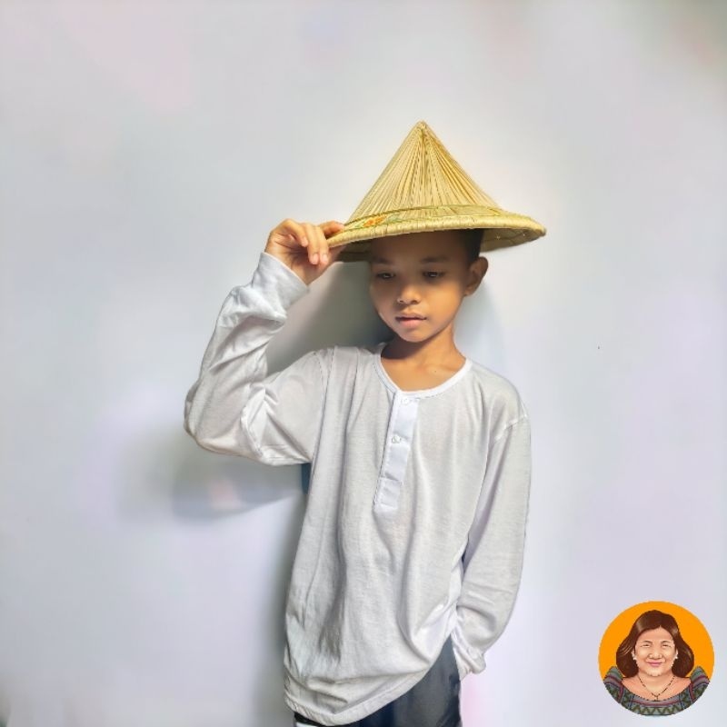 ﹍NATIVE HAT SALAKOT ANAHAW Farmers hat Magsasaka Katipunero Bicol ...
