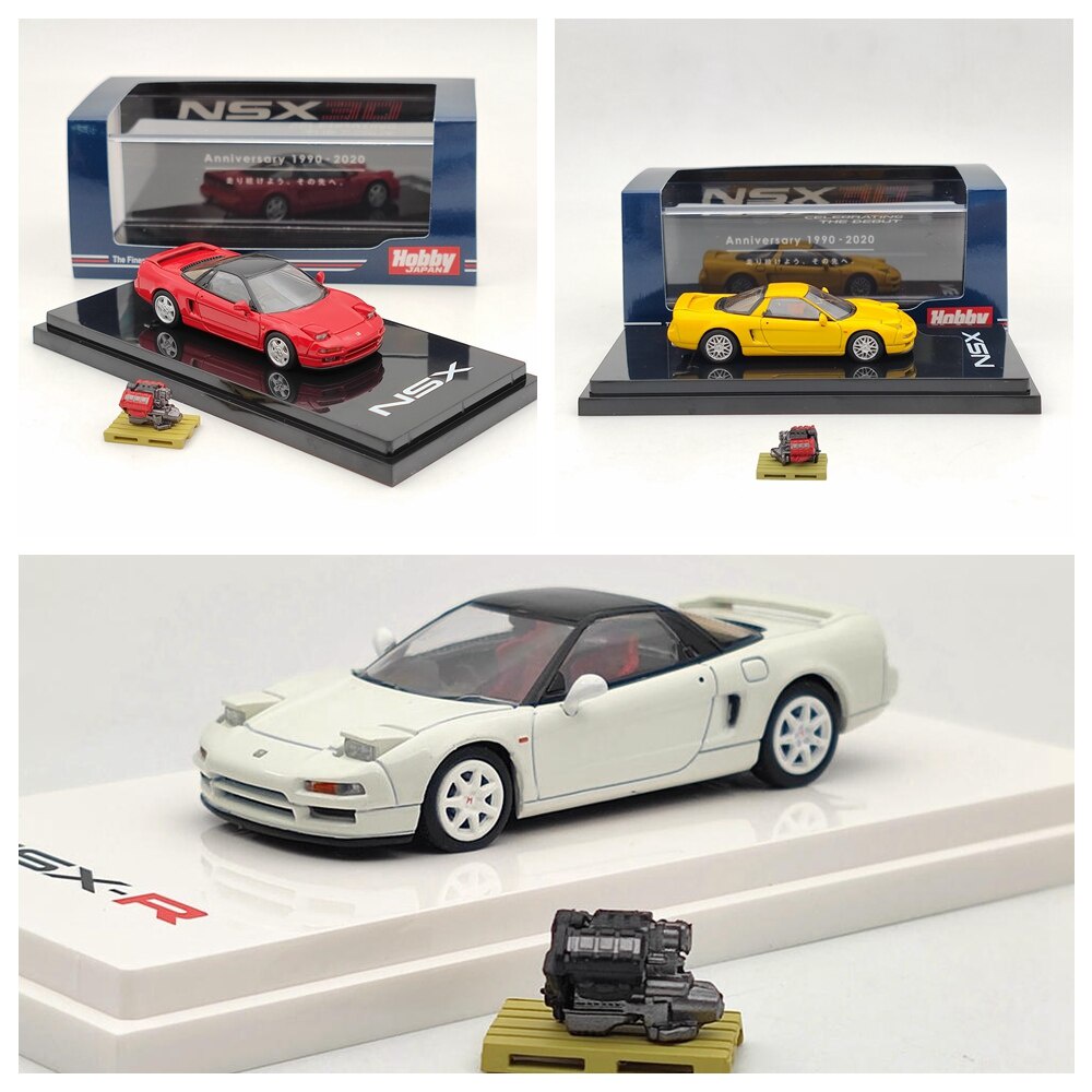 Hobby Japan 1/64 NSX (NA1) (NA2) Type R/S With Engine Display Model ...
