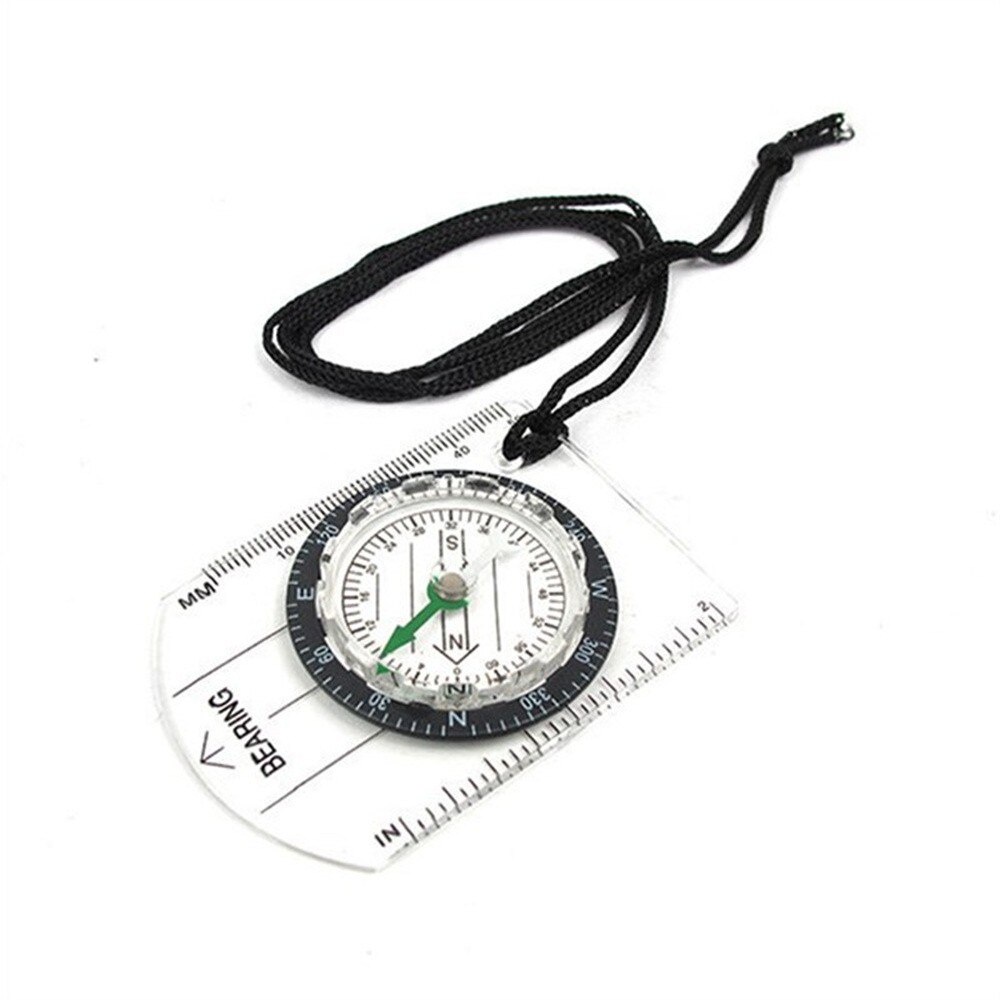 1 Pcs Multifunction Ruler Outdoor Map Scale For Measuring Direction ...