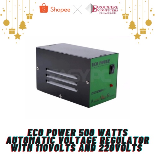 【Hot Sale】Eco Power 500 watts Automatic Voltage Regulator with 110volts ...