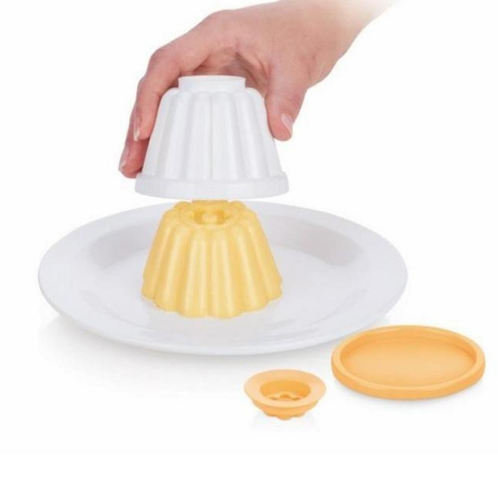 4pcs/set Pudding Mold Cake Baking Pan Safe Steamed Mold Jelly Panna ...
