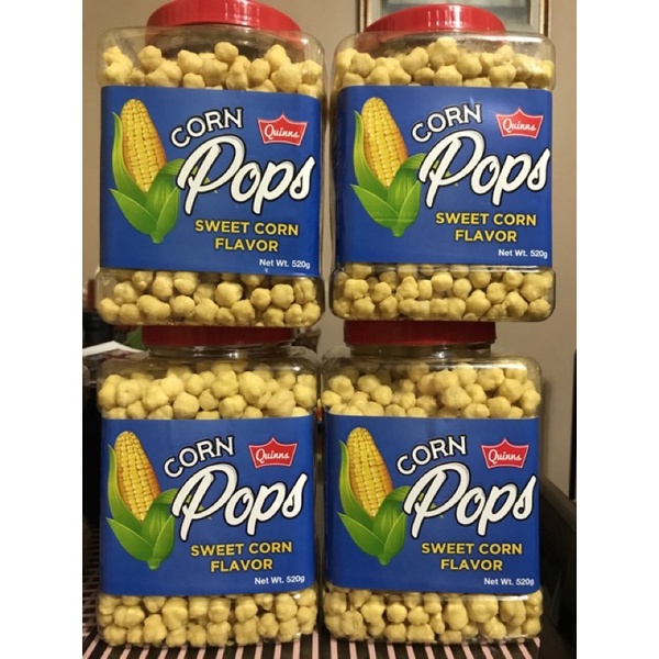 【Hot Sale】Quinns Corn Pops Sweet Corn Flavor 520g | Shopee Philippines
