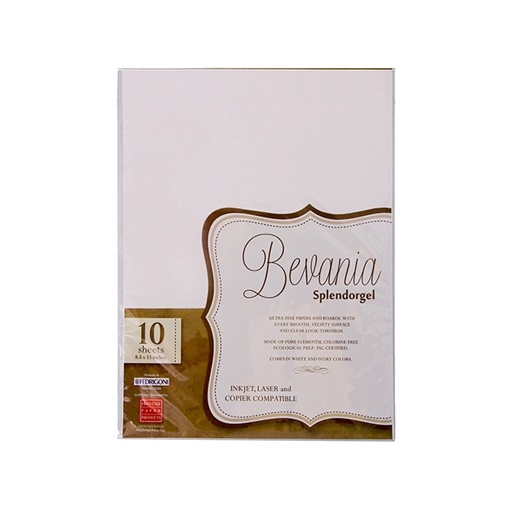 Prestige Bevania Splendorgel Specialty Paper White 270gsm LGL 10s ...