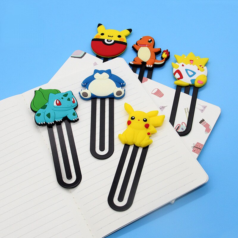 Pokemon Pikachu Creative Bookmark Cartoon Anime Character Jenny Turtle ...