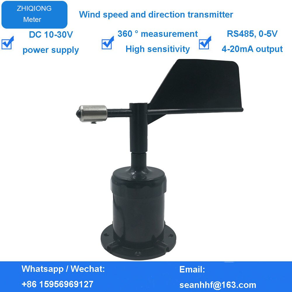 Factory Direct Polycarbonate Hall Effect Cheap Plastic Wind Anemometer ...
