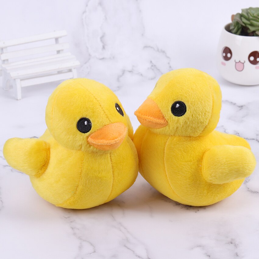 1PC Plush Yellow Duck Soft Stuffed Animal Pillow Sofa Decor Cute Yellow ...