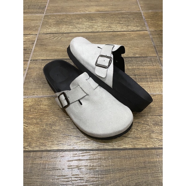 Sai Clogs in Suede by Aleys | Shopee Philippines