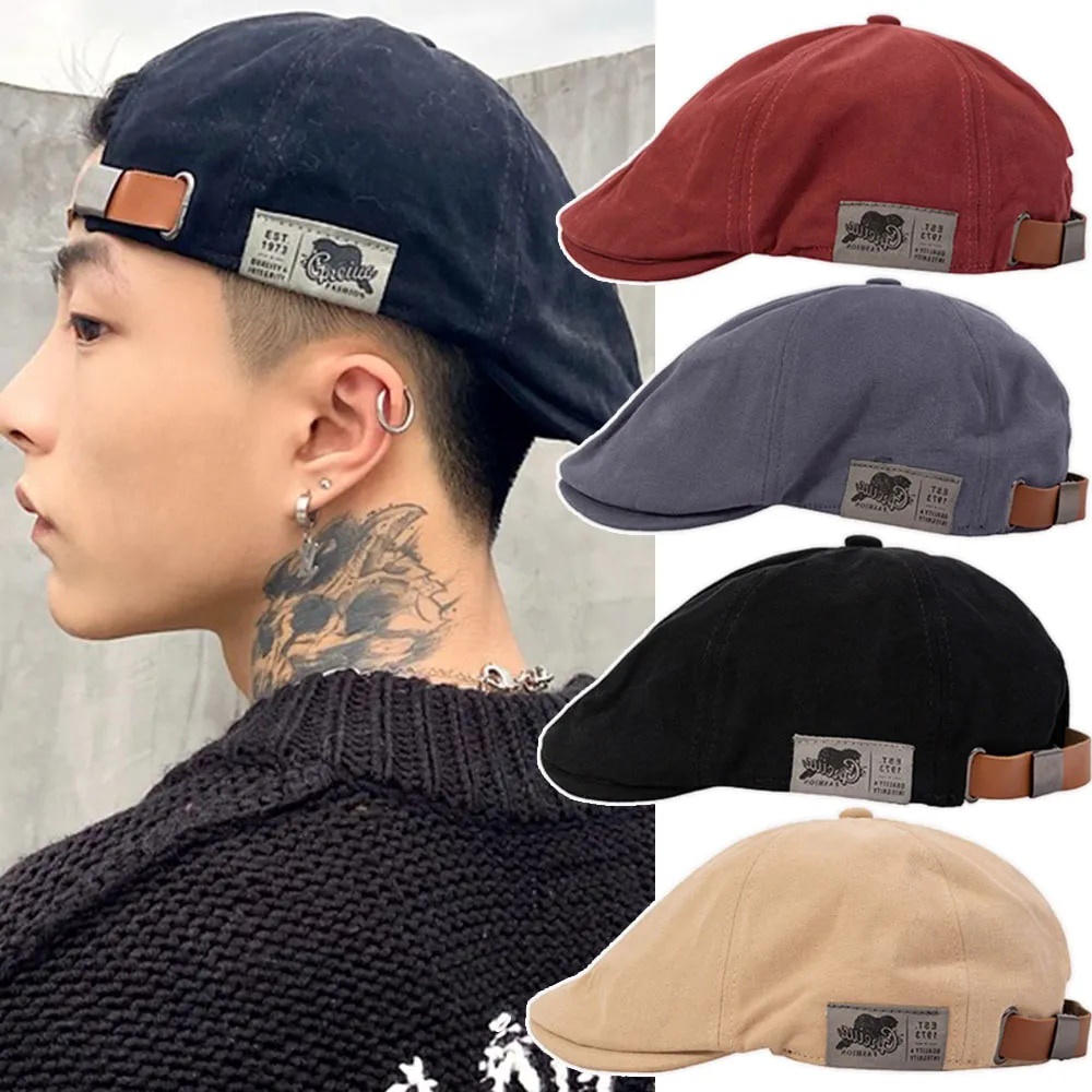 ┲Cotton Peaky Blinders Caps For Men Hat Berets British Western Style ...