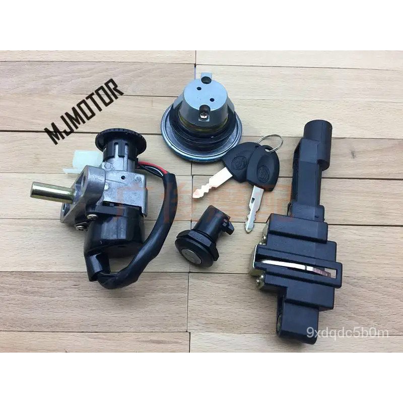 3KJ JOG 50 Lock Ignition Key Switch Set Seat Lock Key kit For Chinese ...