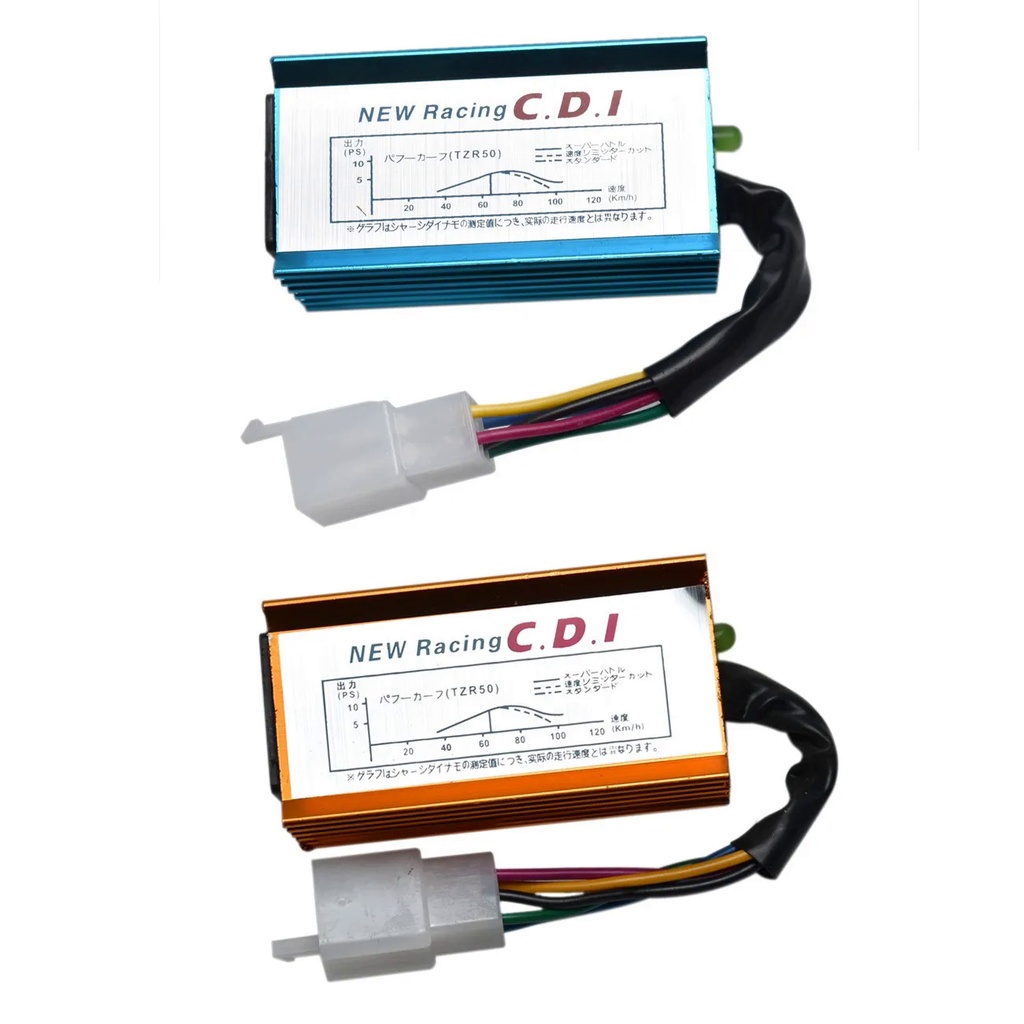 TDPRO 5 Pins AC Racing Ignition CDI Square Plug 12V Box GY6 New For ...