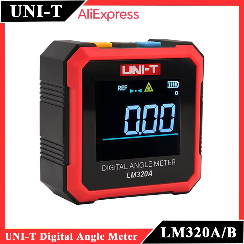 UNI-T LM320A LM320B Digital Inclinometer Electronic Angle Meter 4*90 ...