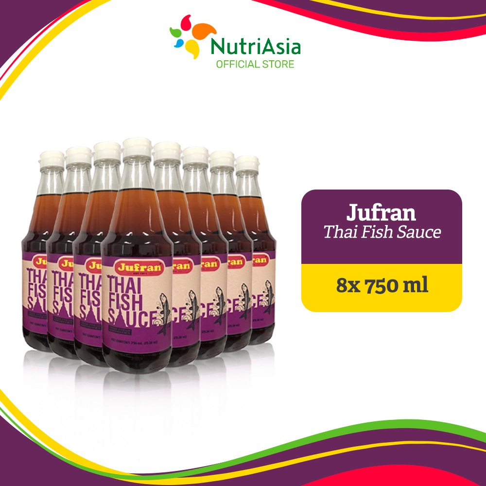 Jufran Thai Fish Sauce 750 ml Bundle of 8 | Shopee Philippines