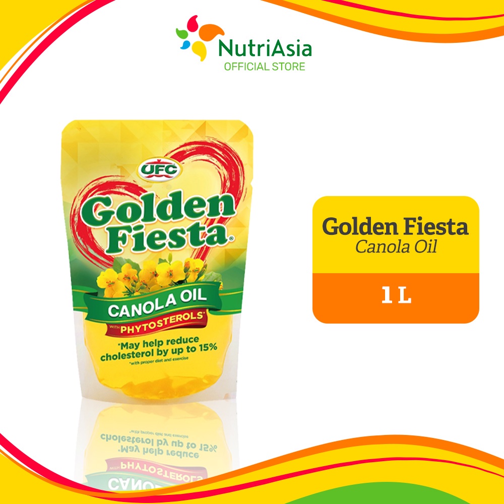 UFC Golden Fiesta Canola Oil 1L SUP | Shopee Philippines