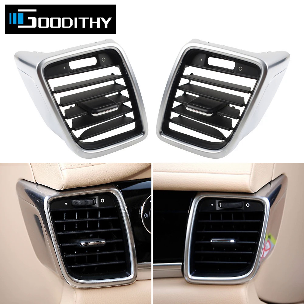 Car Interior Front Console Left Right Air Conditioner AC Vent Grille ...