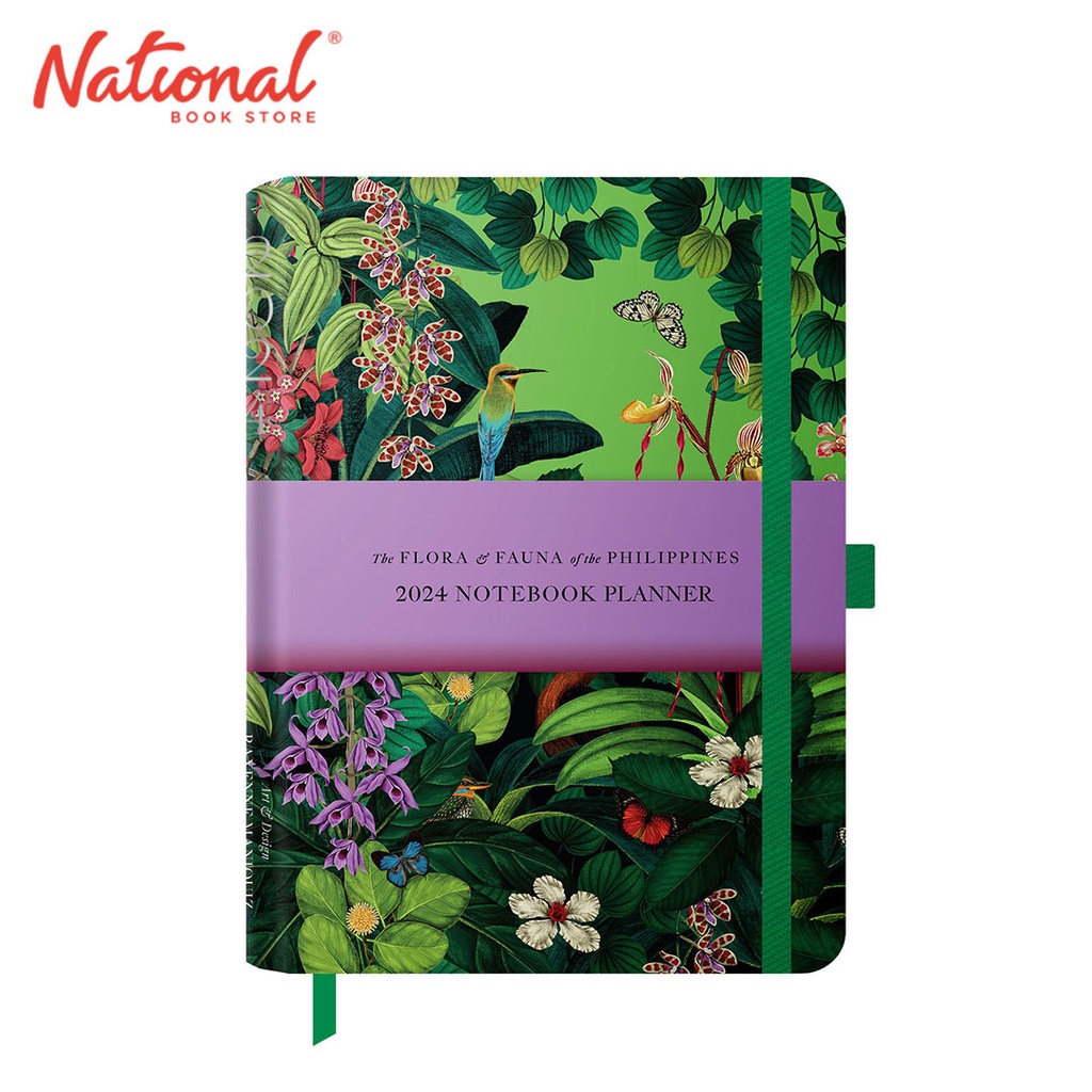 2024 Notebook Planner A5 The Flora & Fauna of the Philippines - School & Office Supplies ...