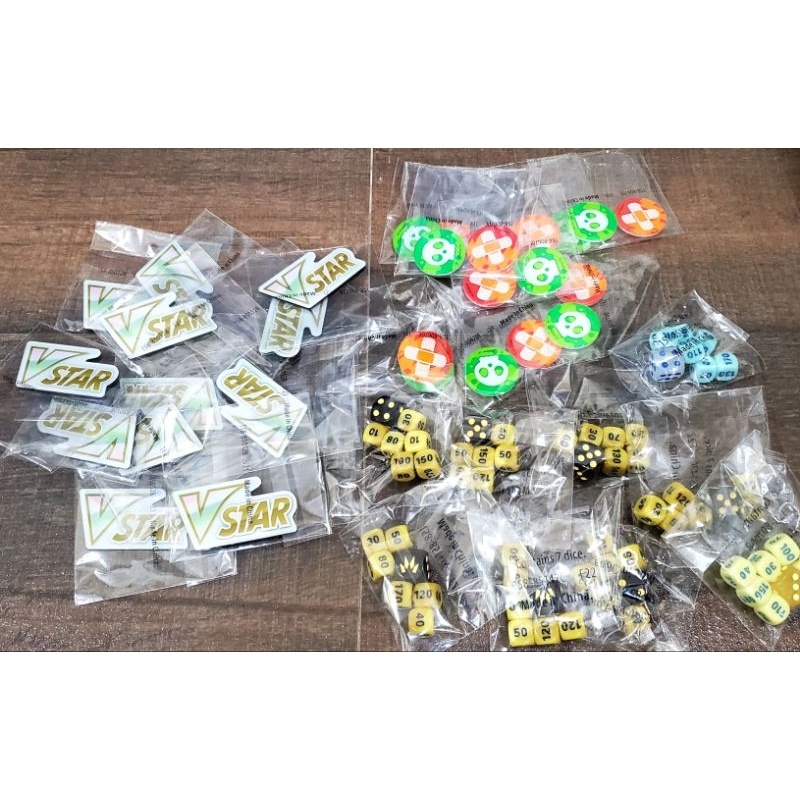 Pokemon TCG Sealed Authentic Accessory VSTAR Damage Counter Dice ...
