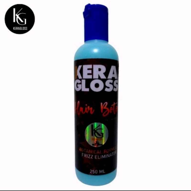 KeraGloss - Hair Botox Botanical Formula Frizz Eliminator w/ Lanolin ...