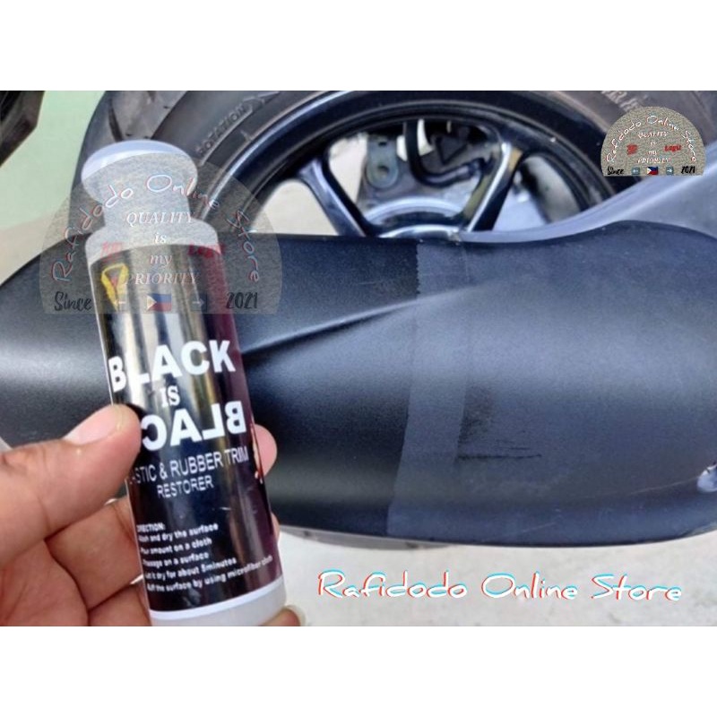 Gentleman Black is Black Plastic and Rubber Restorer 100 ml. | Shopee ...