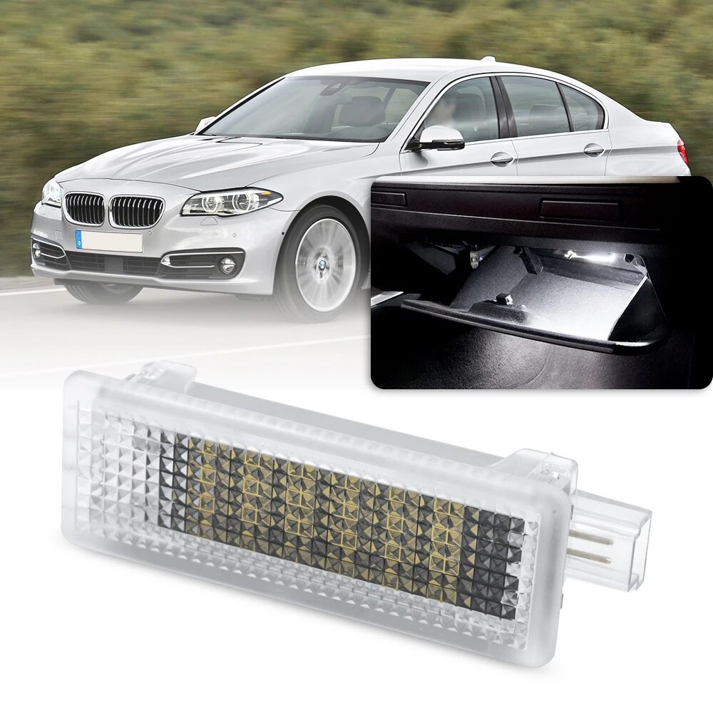 1Pc Led Footwell Luggage Trunk Interior Light Glove Box Lamp No Error ...