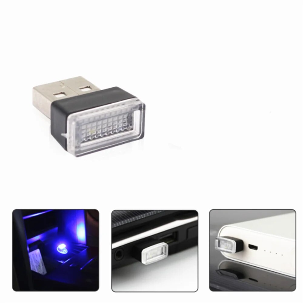 ~car Interior USB Atmosphere Light for Toyota Prius Levin Crown Avensis ...