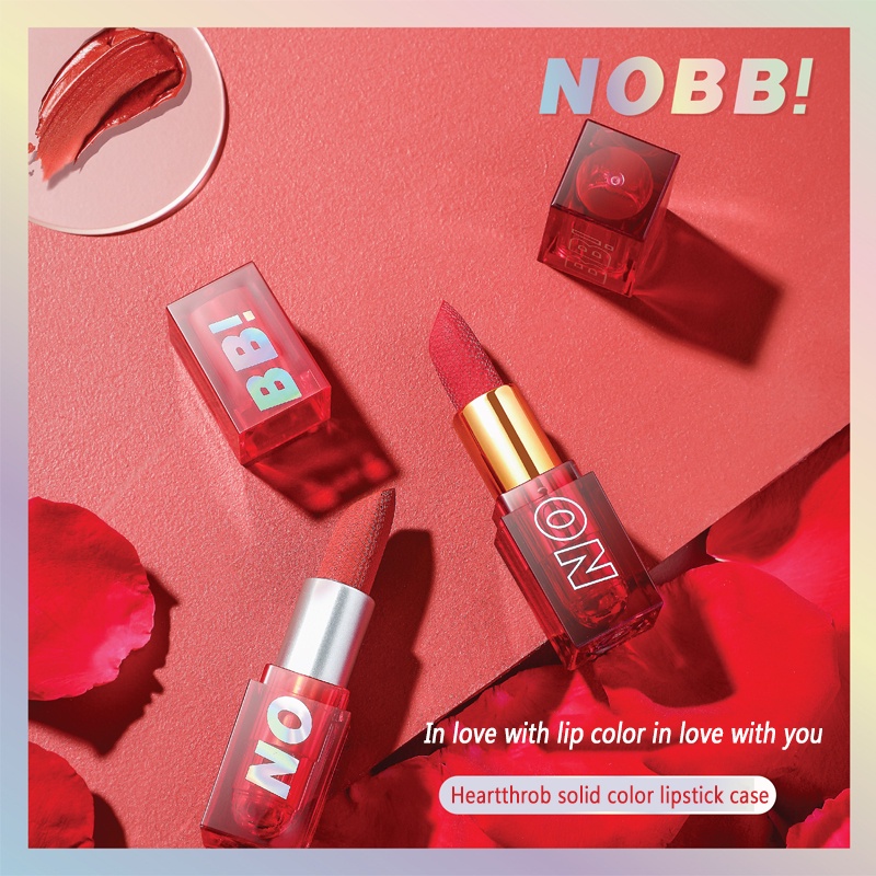 NOBB Cardiac Lip Color Lipstick 2-Piece Set | Shopee Philippines