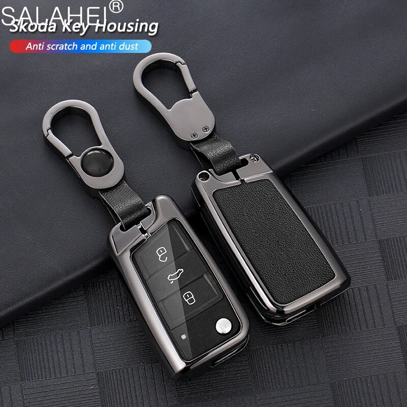 ┱Car Flip Key Case Cover Shell For Volkswagen VW Polo Golf Passat ...